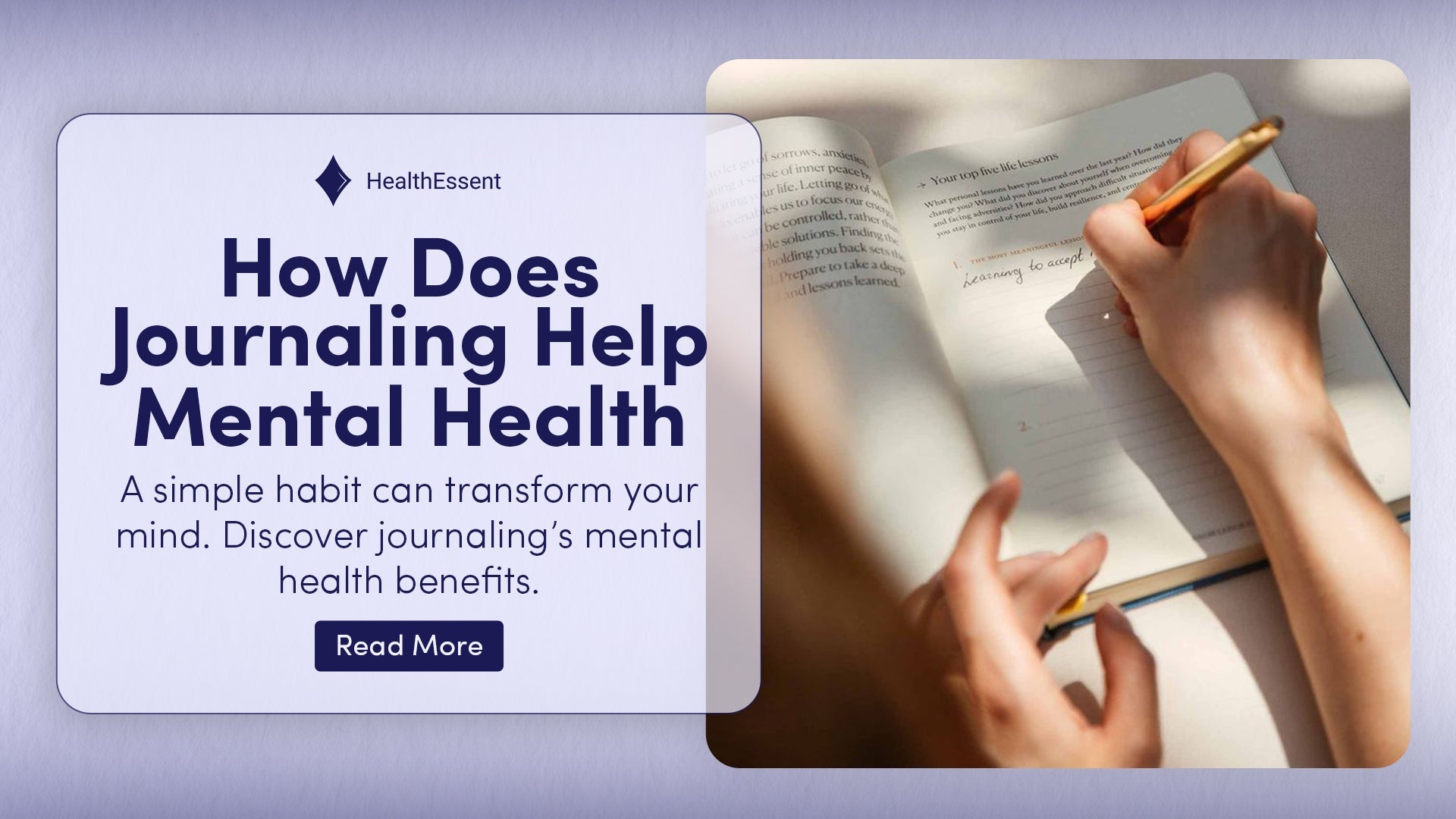 How Does Journaling Help Mental Health – HealthEssent
